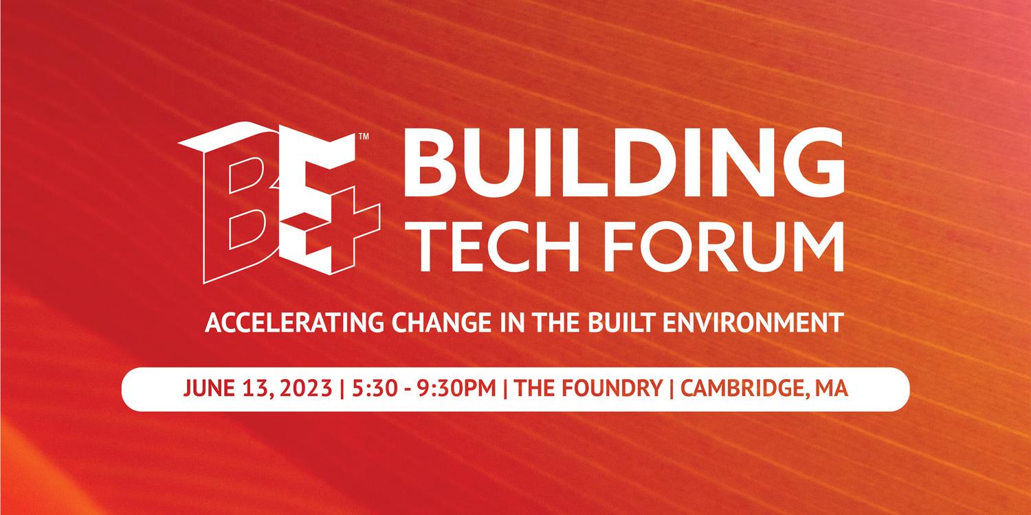 Building Tech Forum 2023 Digital Program - Built Environment Plus
