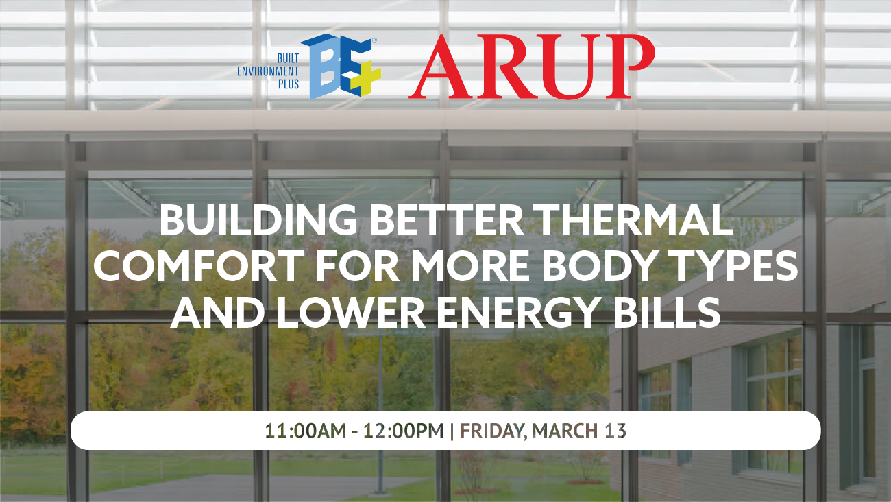 Building Better Thermal Comfort for More Body Types and Lower Energy ...